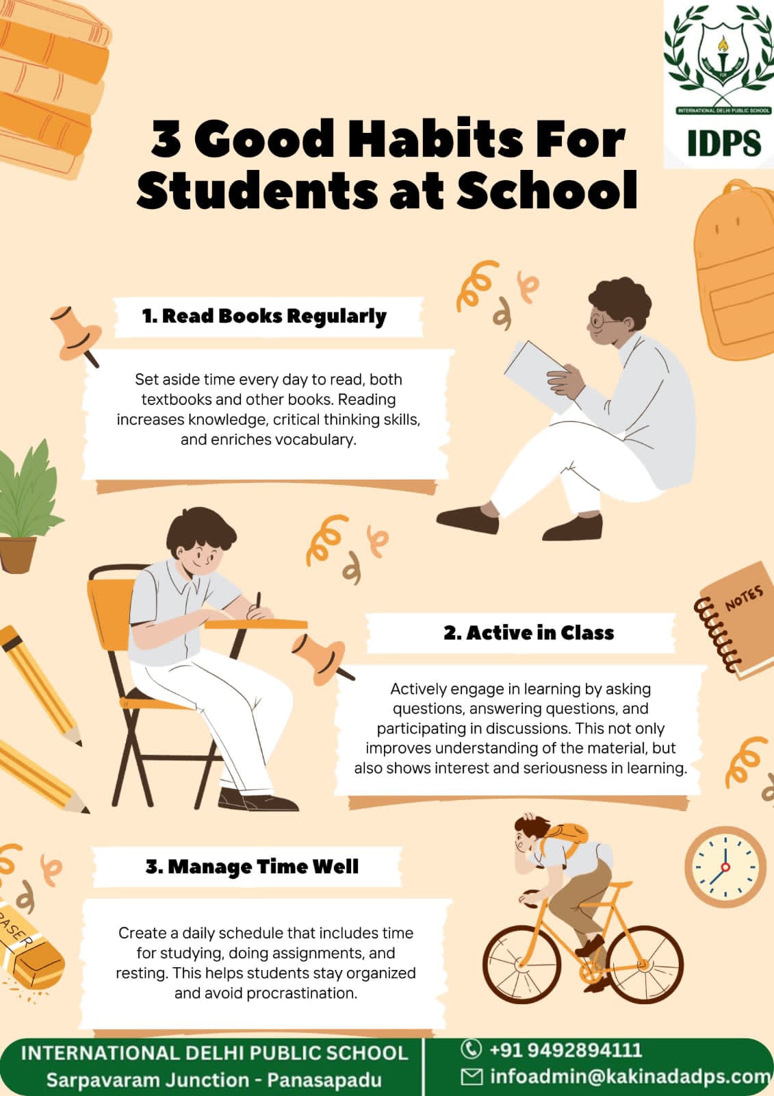 3 Good Habits Every Student Should Practice for Success | International ...